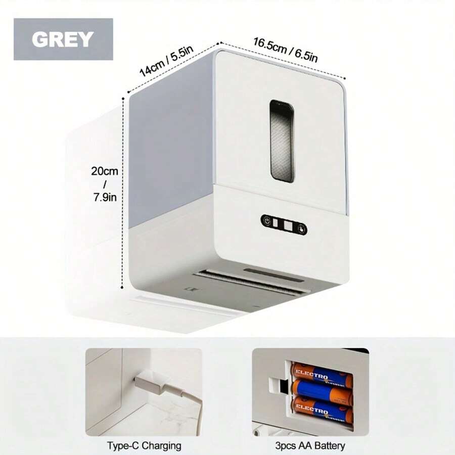 For Smart Sensor Automatic Tissue Dispenser - USB Rechargeable, Wall ...