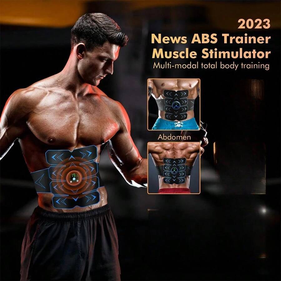 EMS Abdominal Muscle Patch Exercise And Fitness Muscle Trainer ...