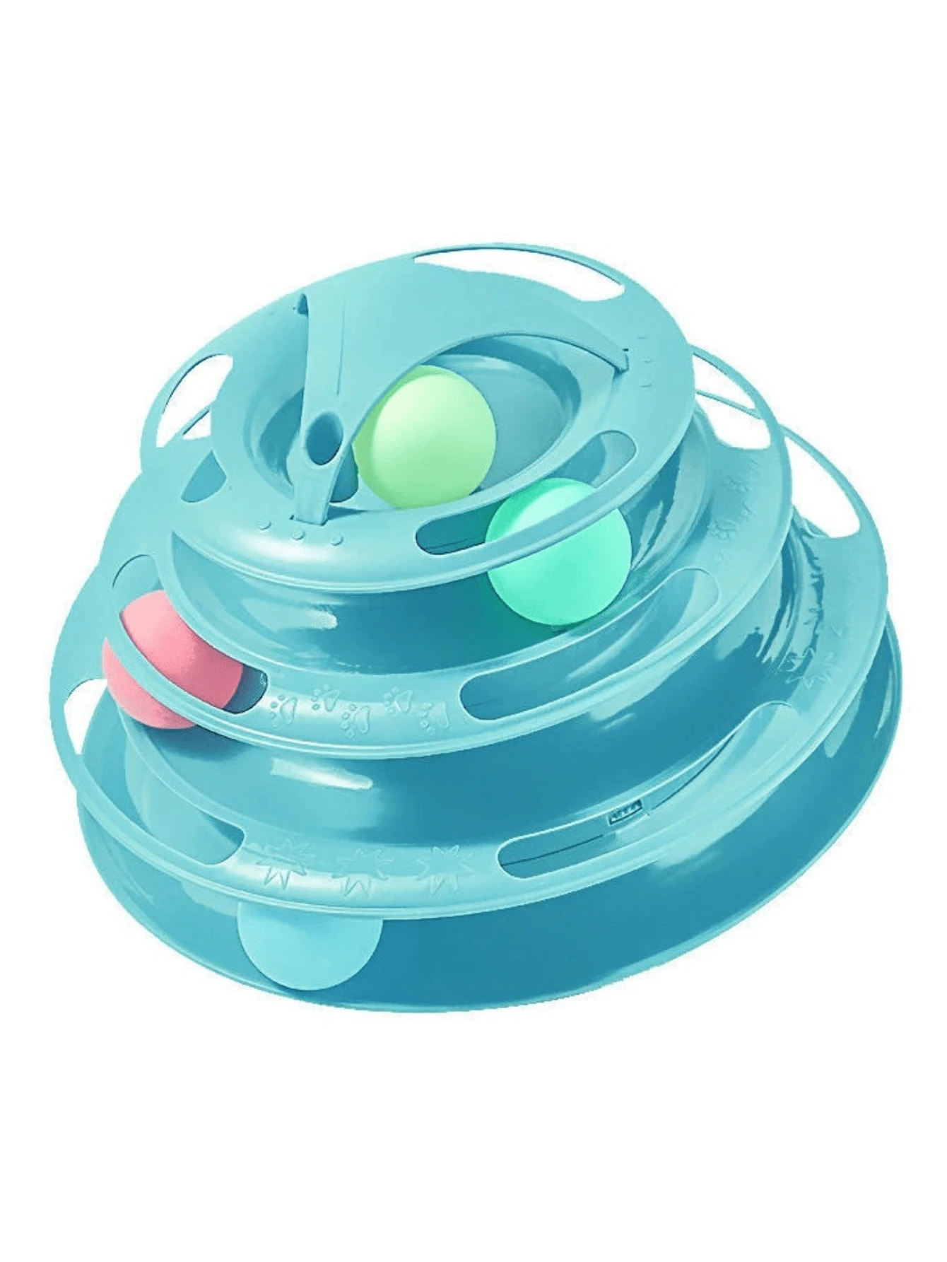 Plastic Tower With Balls Run Run For Pink Cat | SHEIN ITALIA