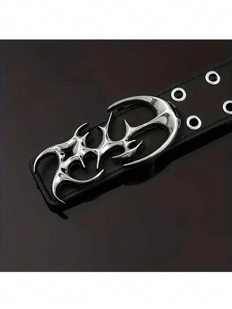 New Stylish Y2K Hollow PU Leather Fashion Punk Belt For Men - Trendy ...