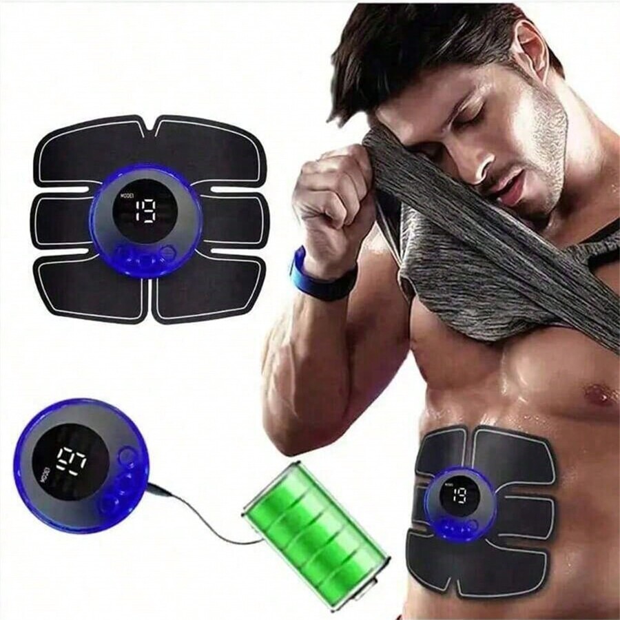 EMS Muscle Stimulator Training Device For Abs And Arms Workout, Home ...