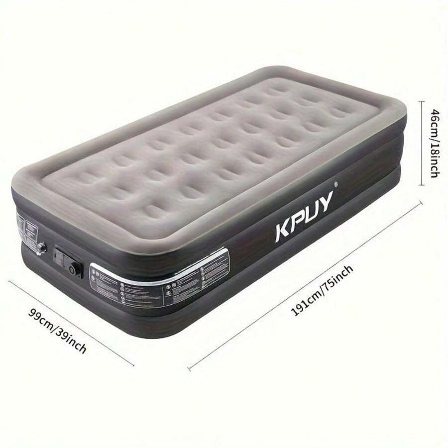 An Inflatable Mattress With Built-In Electric Pump Inflatable Mattress ...
