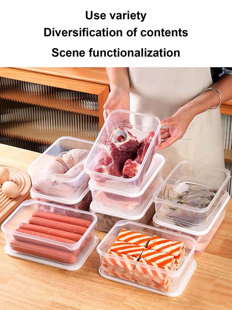 Food Storage Containers With Dividers, Refrigerator & Freezer Safe Food ...