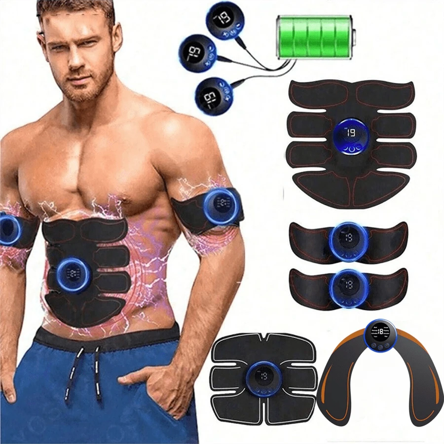 Charging Version/5-In-1 Wireless Muscle Stimulator: USB Rechargeable ...