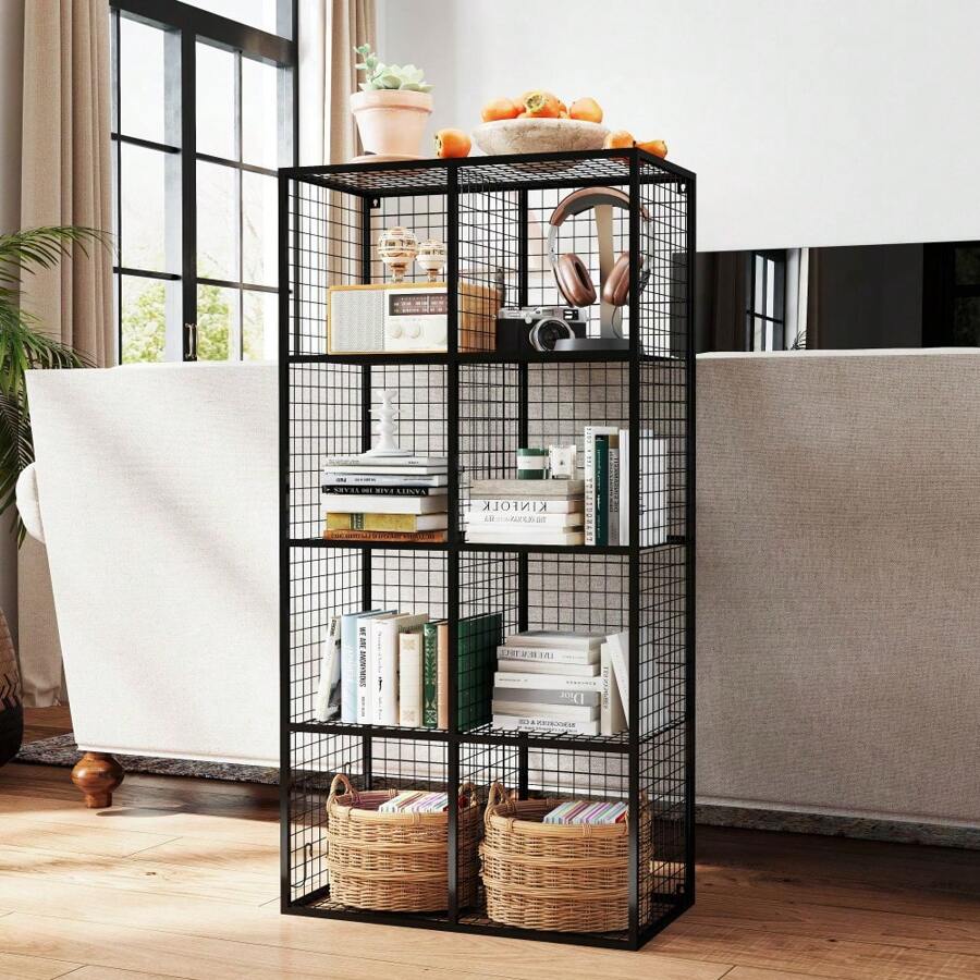 Wire Storage Cube, 8 Cube Metal Storage Organizer , Display Modular ...