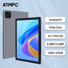 ATMPC 801B Tablet 10.1 Inch Android 14 OS Tablet, 4Gb RAM+ 64GB ROM ...