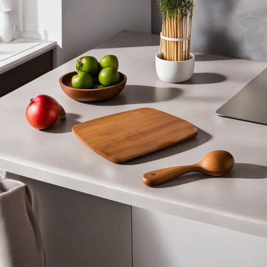 Bamboo Cutting Board, Easy To Store Multi-Purpose Chopping Board Great ...