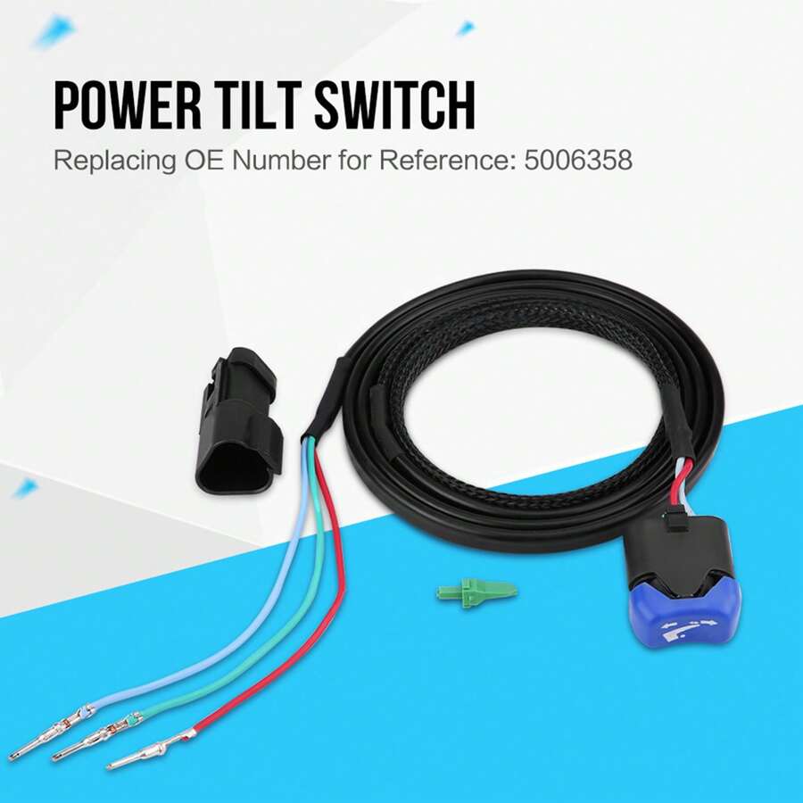 Universal Power Trim Tilt Switch Assembly Kit Of Top Mount Control For ...