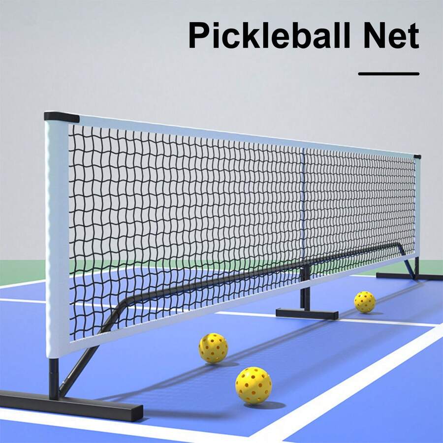 22FT Portable Pickleball Net Set Adjustable Badminton Pickleball Net ...