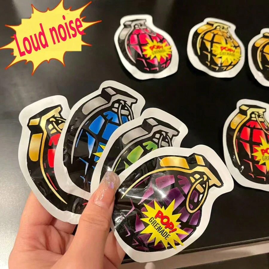 Realistic Fake Exploding Hand Grenade Toy, Inflatable Auto Explode Prop ...