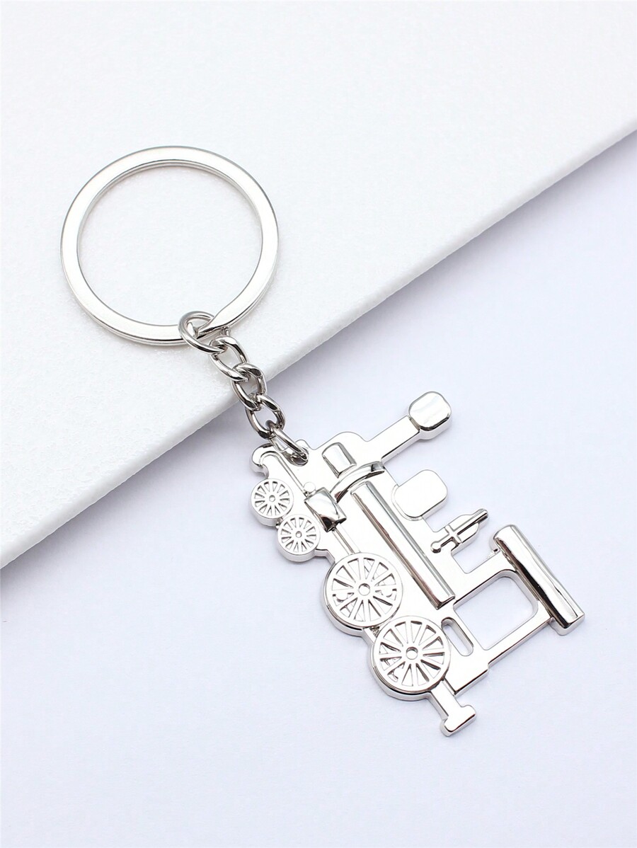 3 Styles Transportation Keychain Punk Age Of Steam Locomotive Train ...