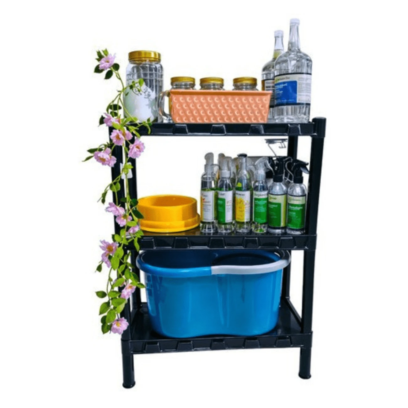 Plastic Organizer Shelf With 3 Shelves - AGRAPLAST | SHEIN USA