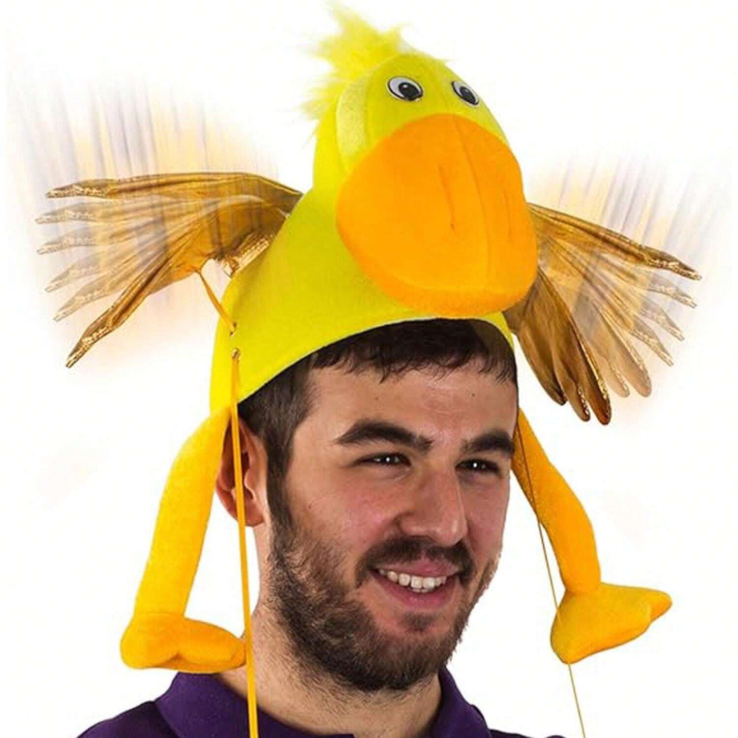 Flapping Duck Hat - Farm Animal Duck Costume Hat - Novelty Inspired ...