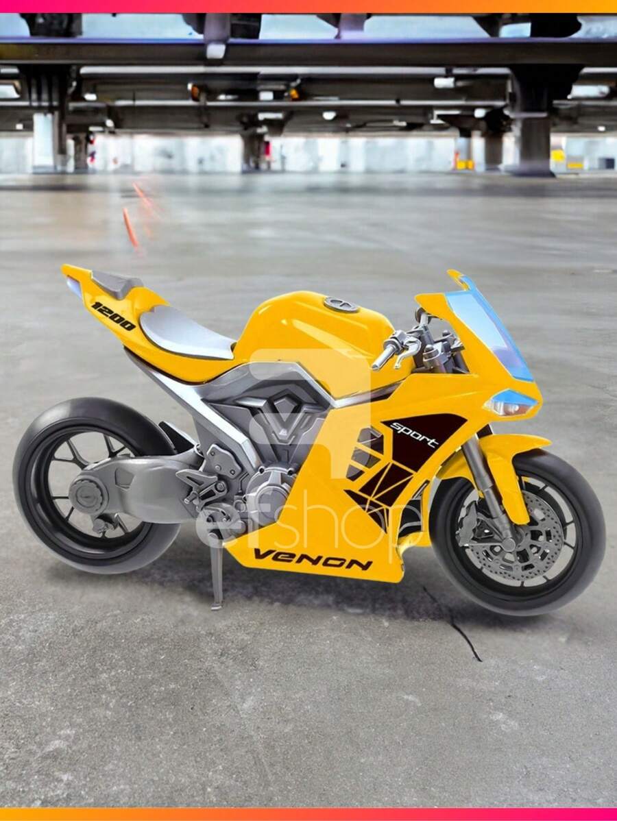 Kit 4 Faired Racing Toy Motorcycle For Children Boys Kids Assorted ...