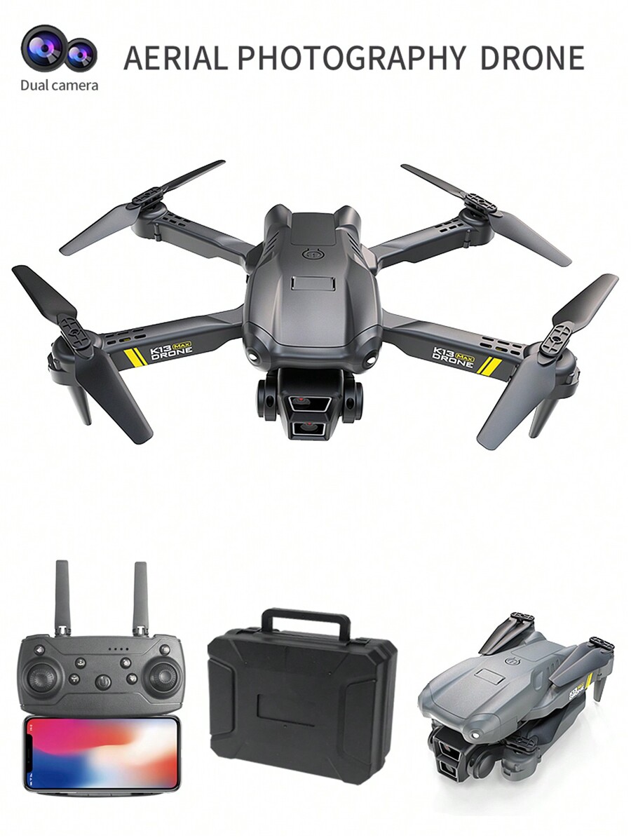 K13 High-Definition Aerial Photography Remote-Controlled Drone, A ...