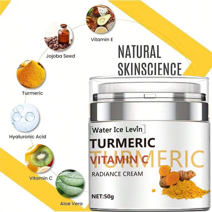 Water ice levin Turmeric Face Cream, Containing Multiple Vitamins ...