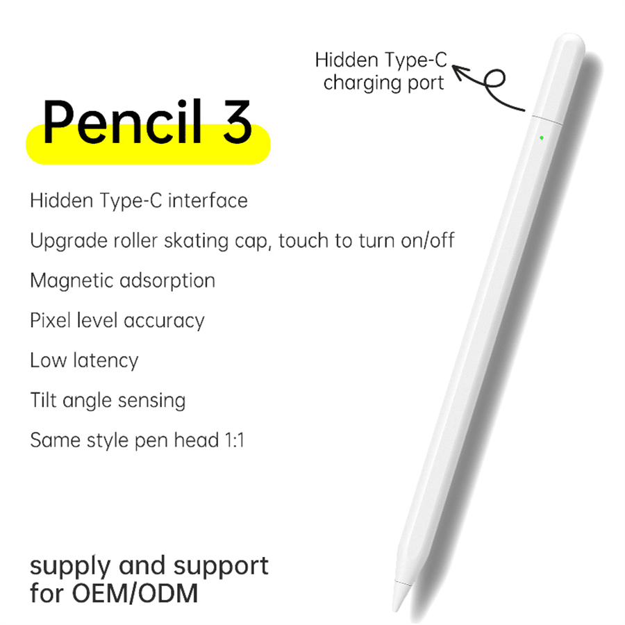 Uogic Uogic Stift mit Handflächenerkennung kompatibel mit Apple iPad ...