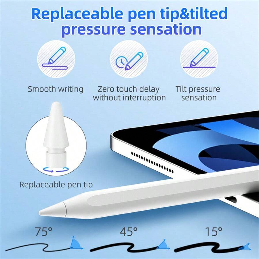 Uogic Uogic Stift mit Handflächenerkennung kompatibel mit Apple iPad ...