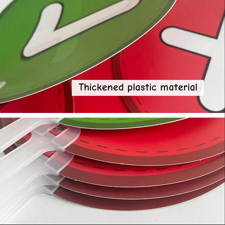 Right Or Wrong Hand Held Handheld Quick Response Paddles Answer Paddle ...