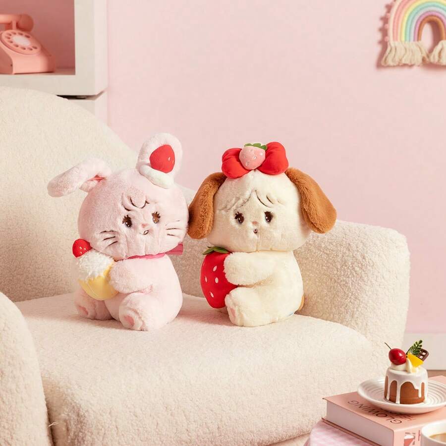 Miniso MINISO MIKKO Mian Mian Strawberry Cluster Series-Cammy Rabbit ...
