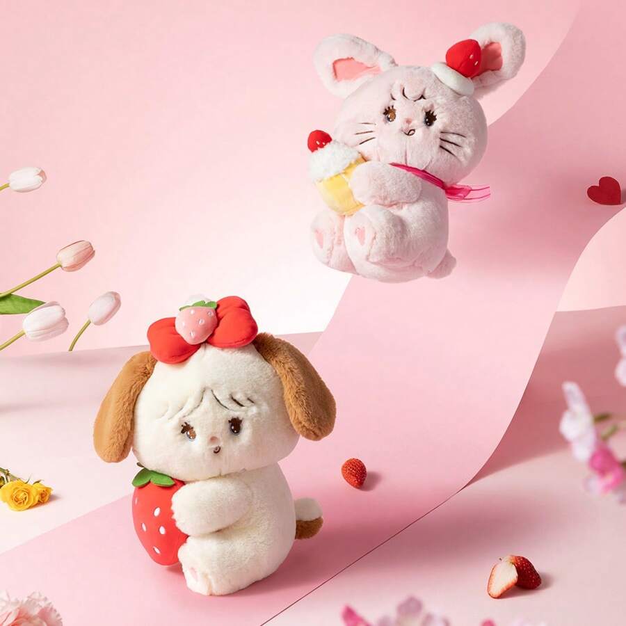 Miniso MINISO MIKKO Mian Mian Strawberry Cluster Series-Cammy Rabbit ...