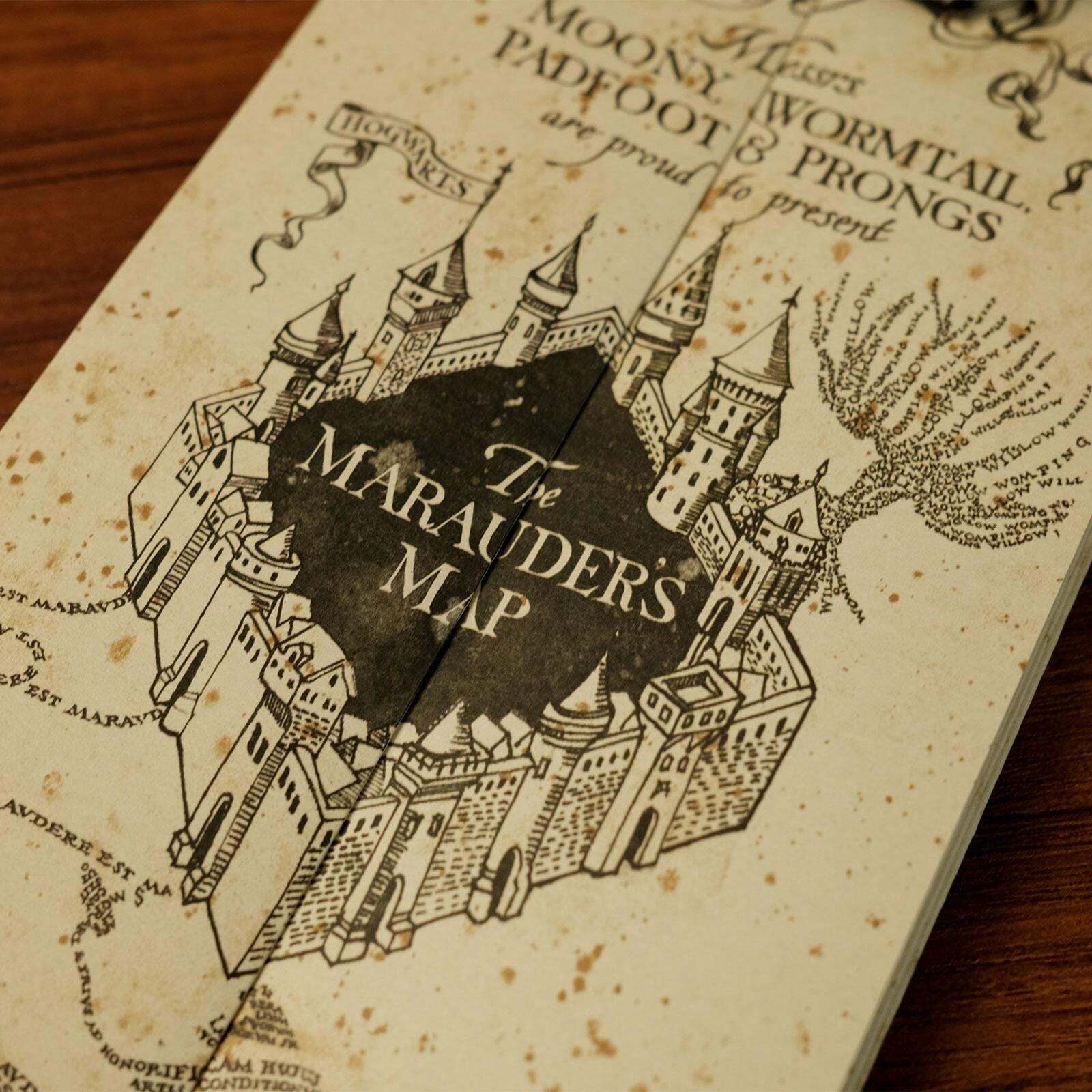 Harry Potter 1pc Harry Potter Marauder's Map With 5Pcs Harry Potter ...