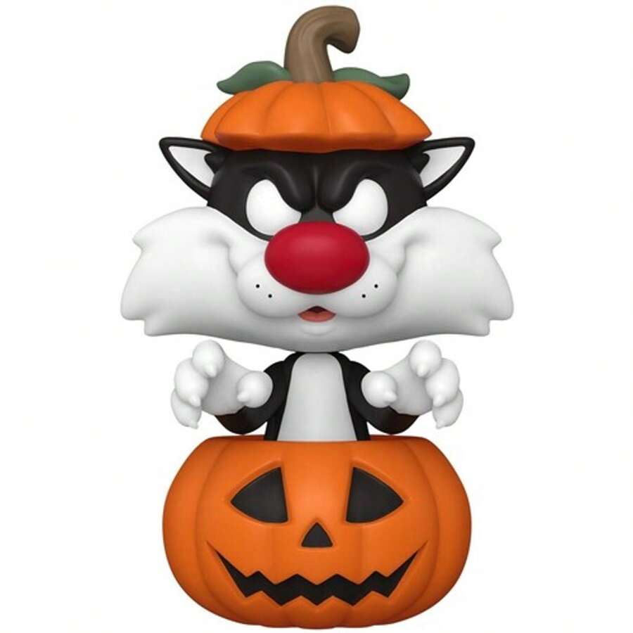 Funko FUNKO POP! Animation: Looney Tunes Halloween - Sylvester With ...