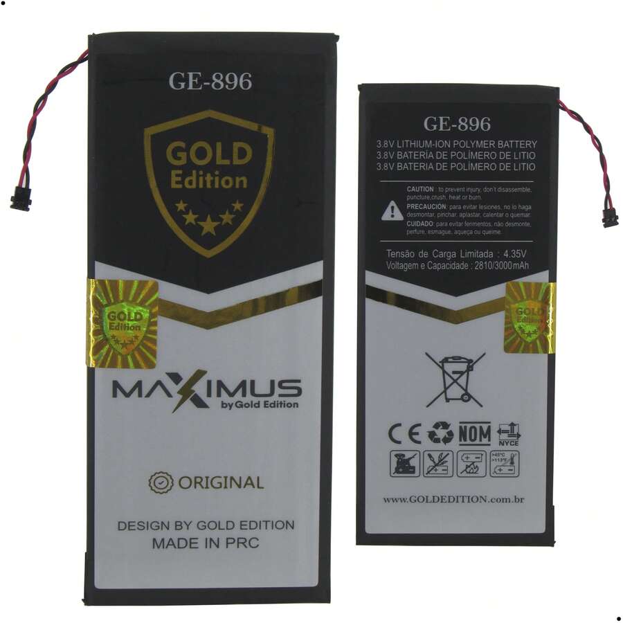Bateria Gold Ed GE-896 Original Compatível G5 Plus HG40 | SHEIN Brasil