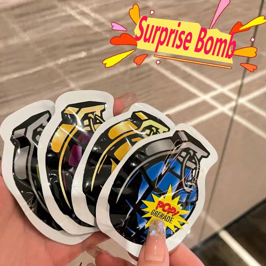 Realistic Fake Exploding Hand Grenade Toy, Inflatable Auto Explode Prop ...