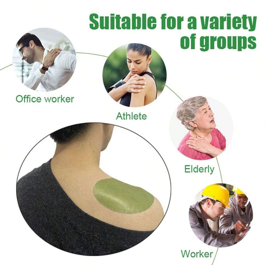 30pcs Shoulder Wraps, Natural Herbal Heated Shoulder Relief Patches ...