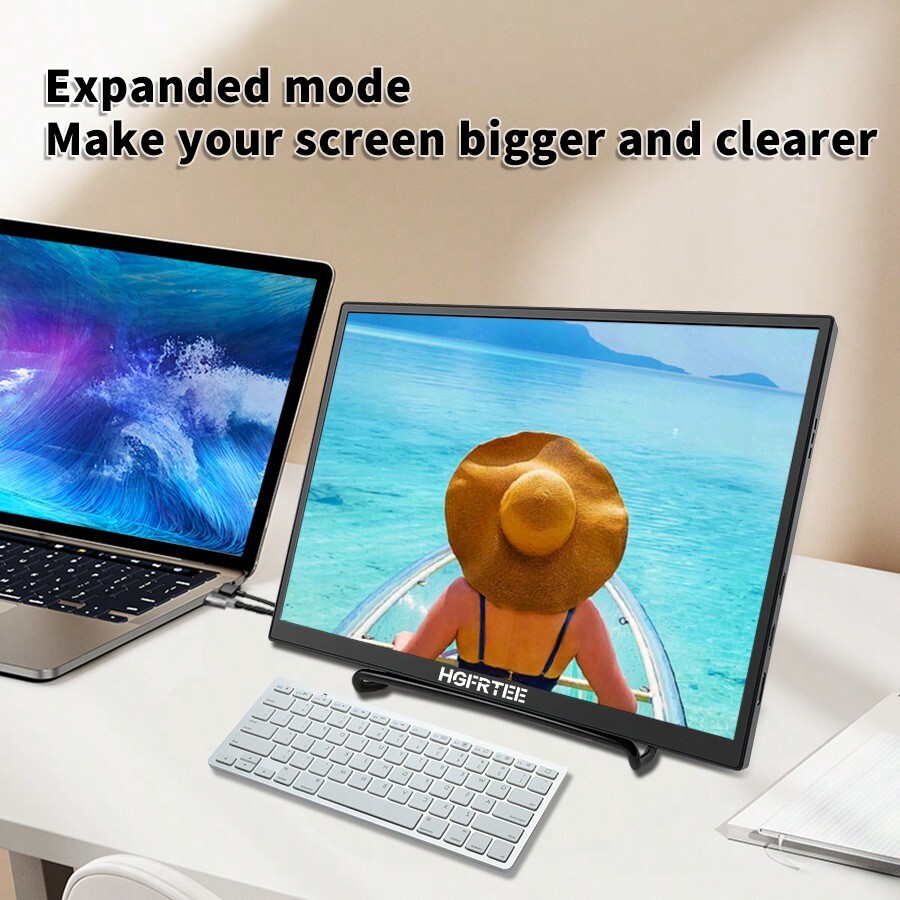 Monitor portatile HGFRTEE da 10,5 pollici 1920 x 1280P FHD IPS Monitor ...