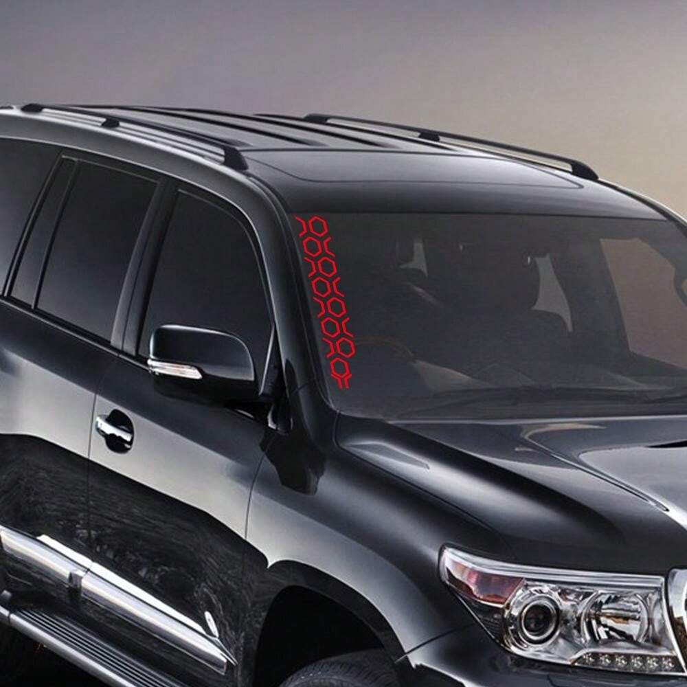 Creative Honeycomb Car Sticker Waterproof Decal For Auto Vehicle ...