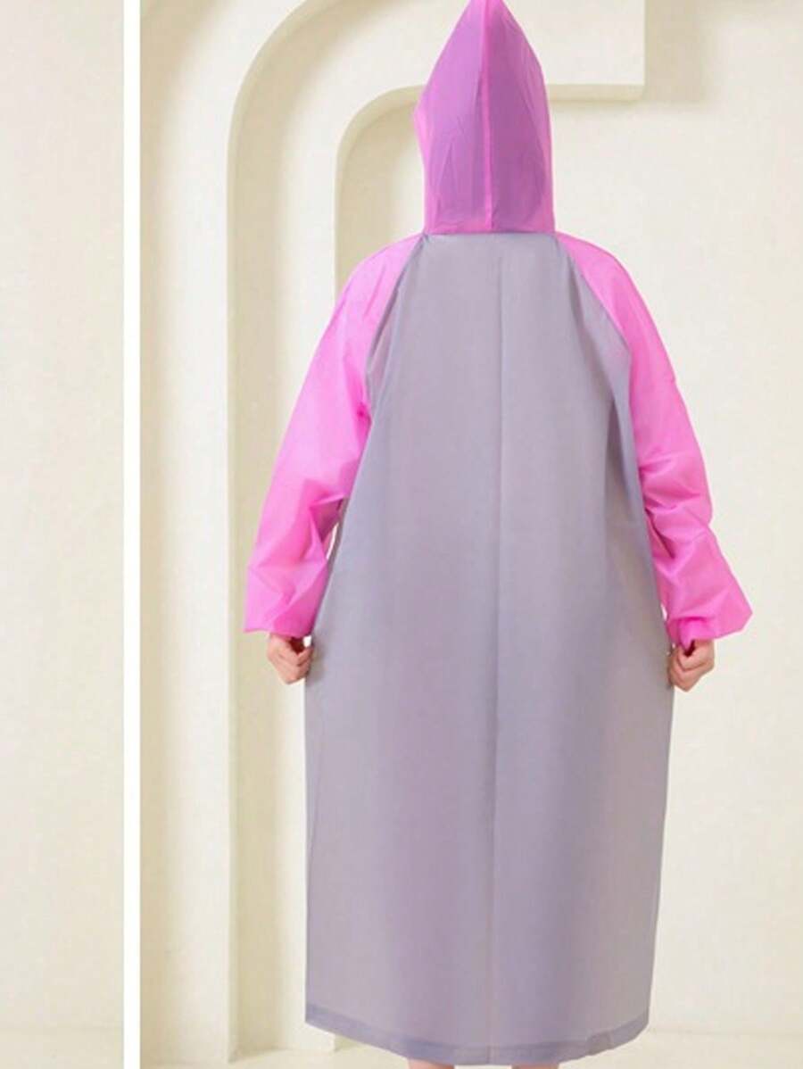 Full Length Hooded Raincoat For Women, Whole Body Rain Protection For ...