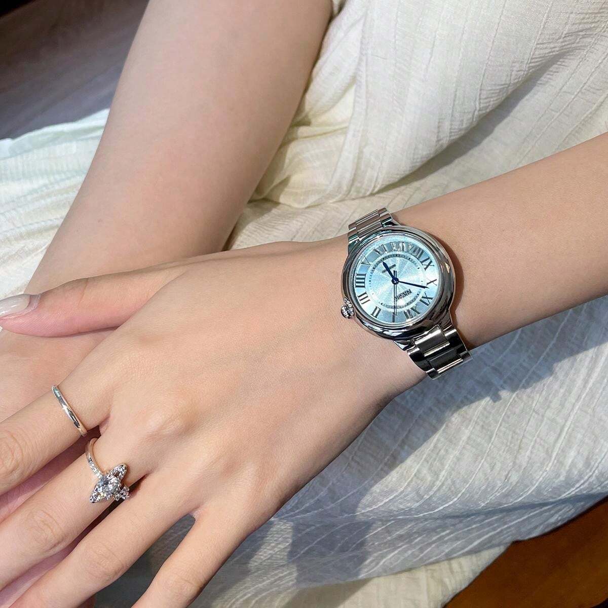 Reloj de moda minimalista para la oficina y negocios para mujer, modelo ...