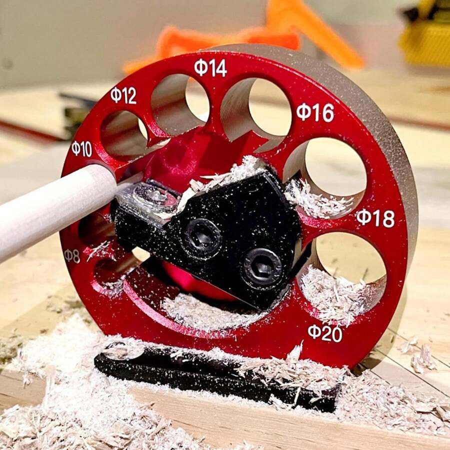 Electric Drill Dowel Maker, 8 Holes 8-20mm Adjustable Concealed High ...