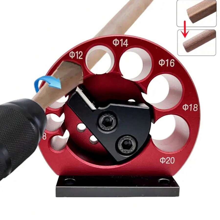 Electric Drill Dowel Maker, 8 Holes 8-20mm Adjustable Concealed High ...