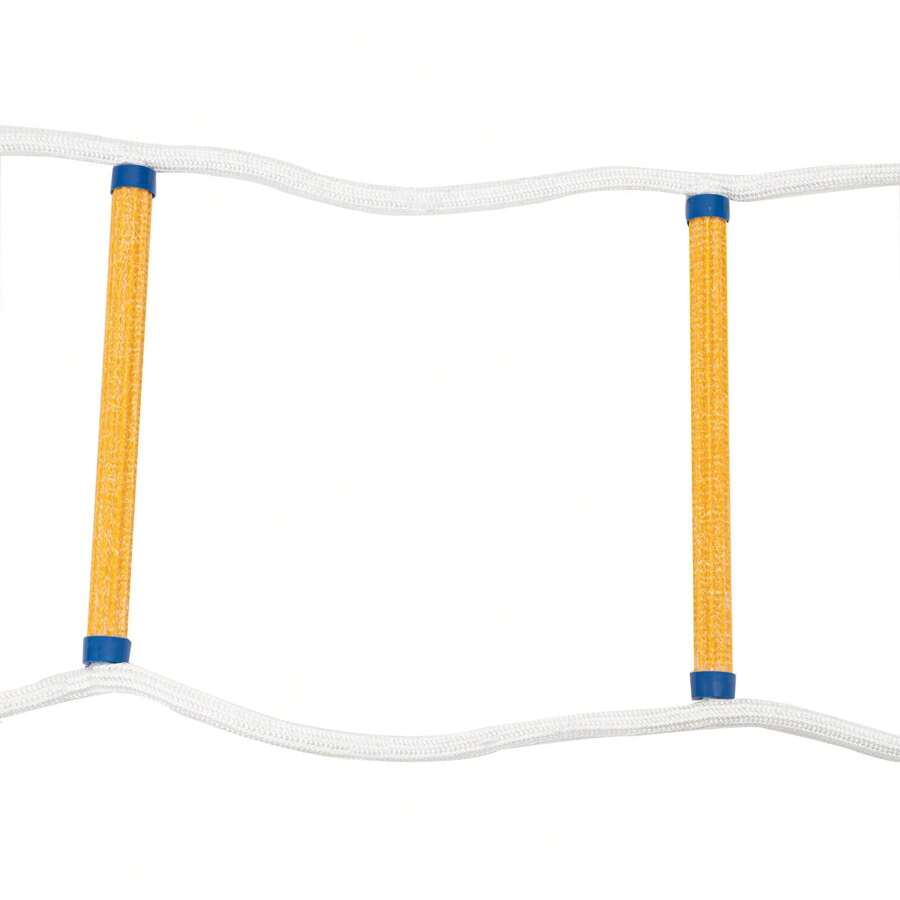 YUNRUX Fire Escape Ladder With 2 Carabiners Rope Ladder Fireproof ...