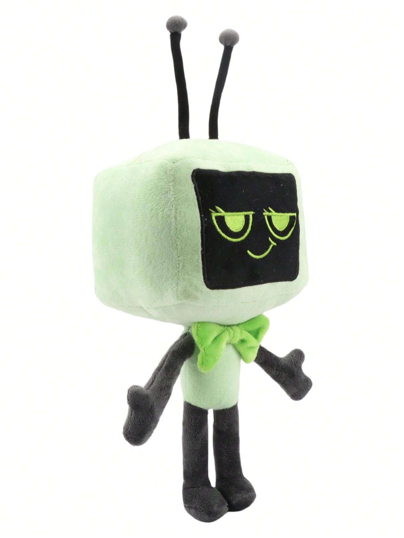 Dandy's World Plush Vee Anime Game World Plush Toy Green Pebble Dog ...