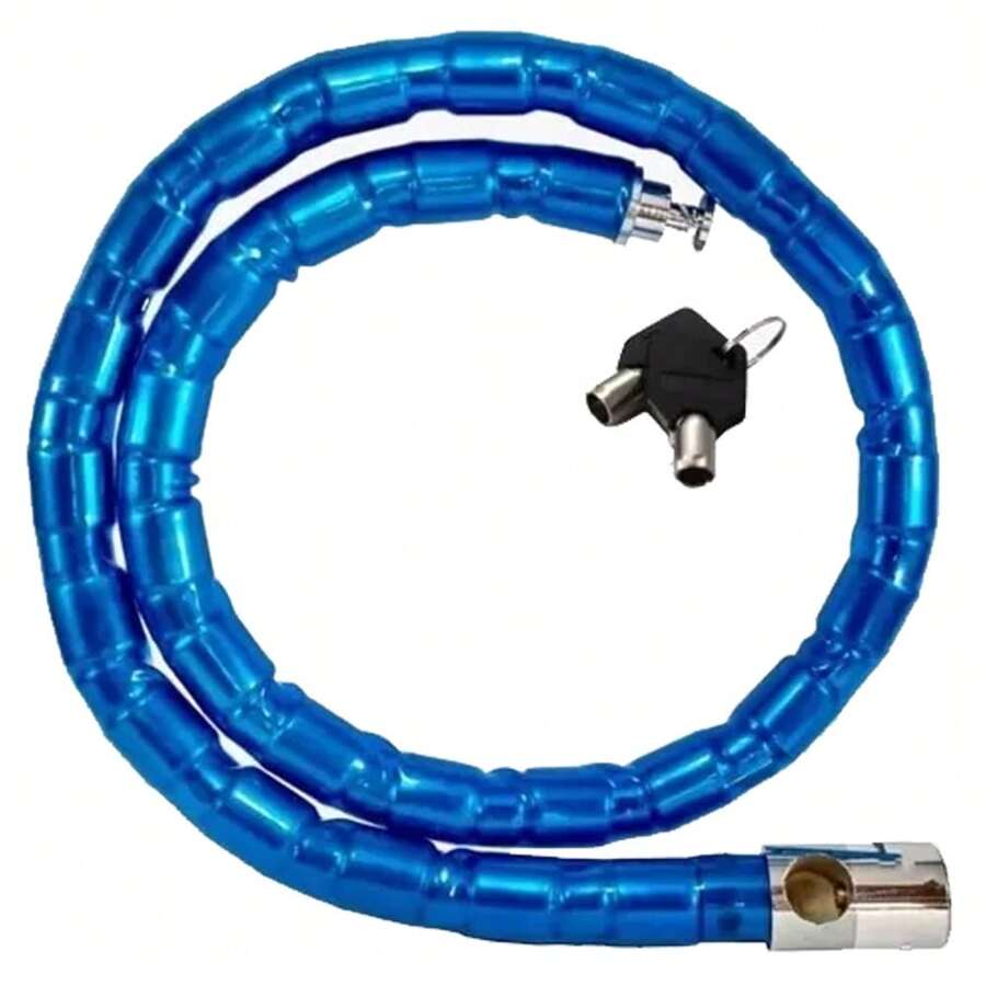 Padlock For Motorcycle Bicycle Bike Helmet Gate Door Chain Security ...