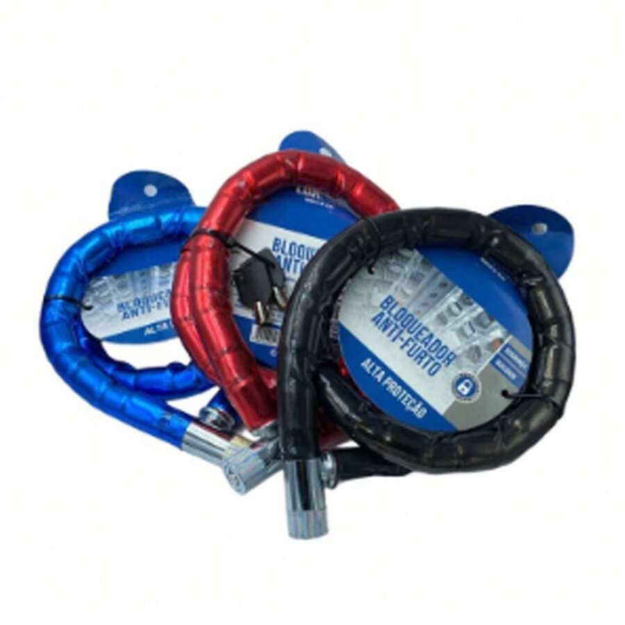 Padlock For Motorcycle Bicycle Bike Helmet Gate Door Chain Security ...