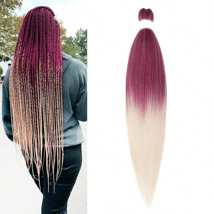 26 Inch Braiding Hair Pre Stretched Pre Stretched Braiding Hair For ...