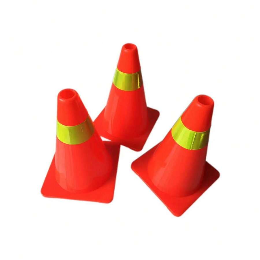 1pc 25cm Folding Reflective Road Cone, Portable Advertisement Road ...
