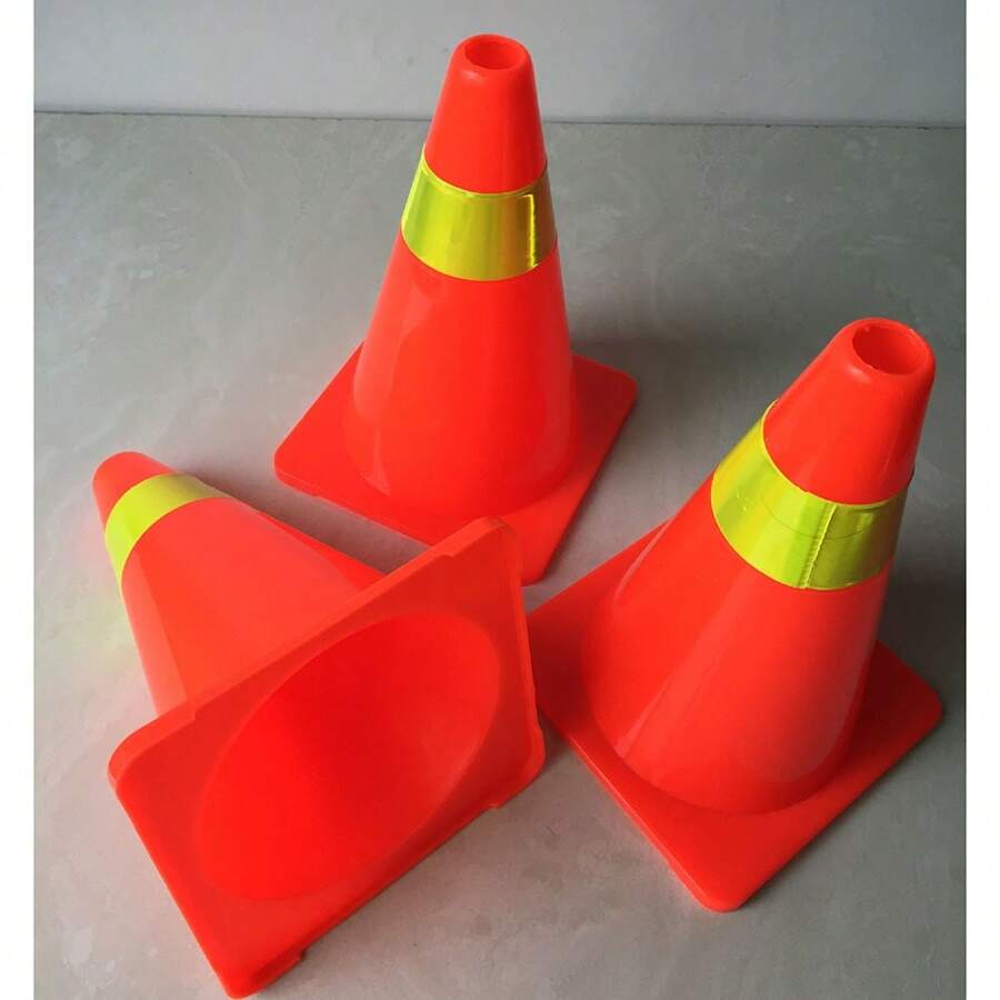 1pc 25cm Folding Reflective Road Cone, Portable Advertisement Road ...