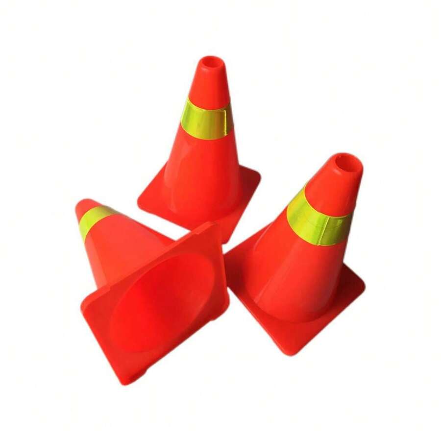 1pc 25cm Folding Reflective Road Cone, Portable Advertisement Road ...