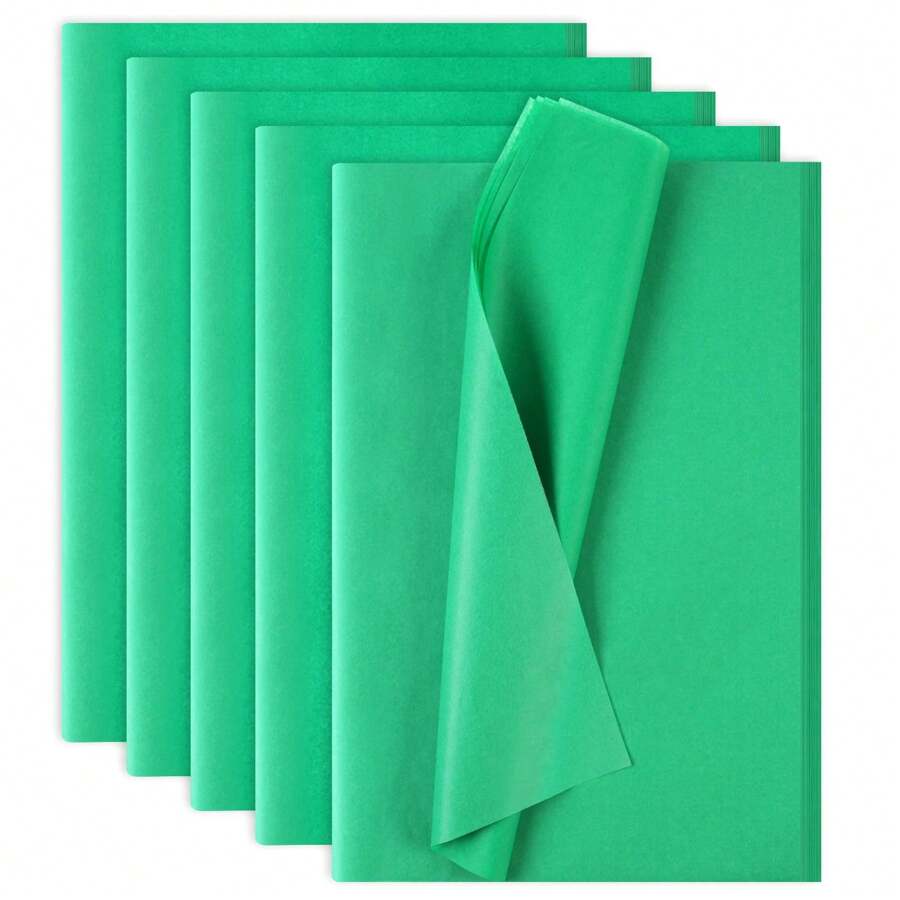 150 Sheets Green Tissue Paper, 14 X 20 Inches Tissue Paper Bulk ...