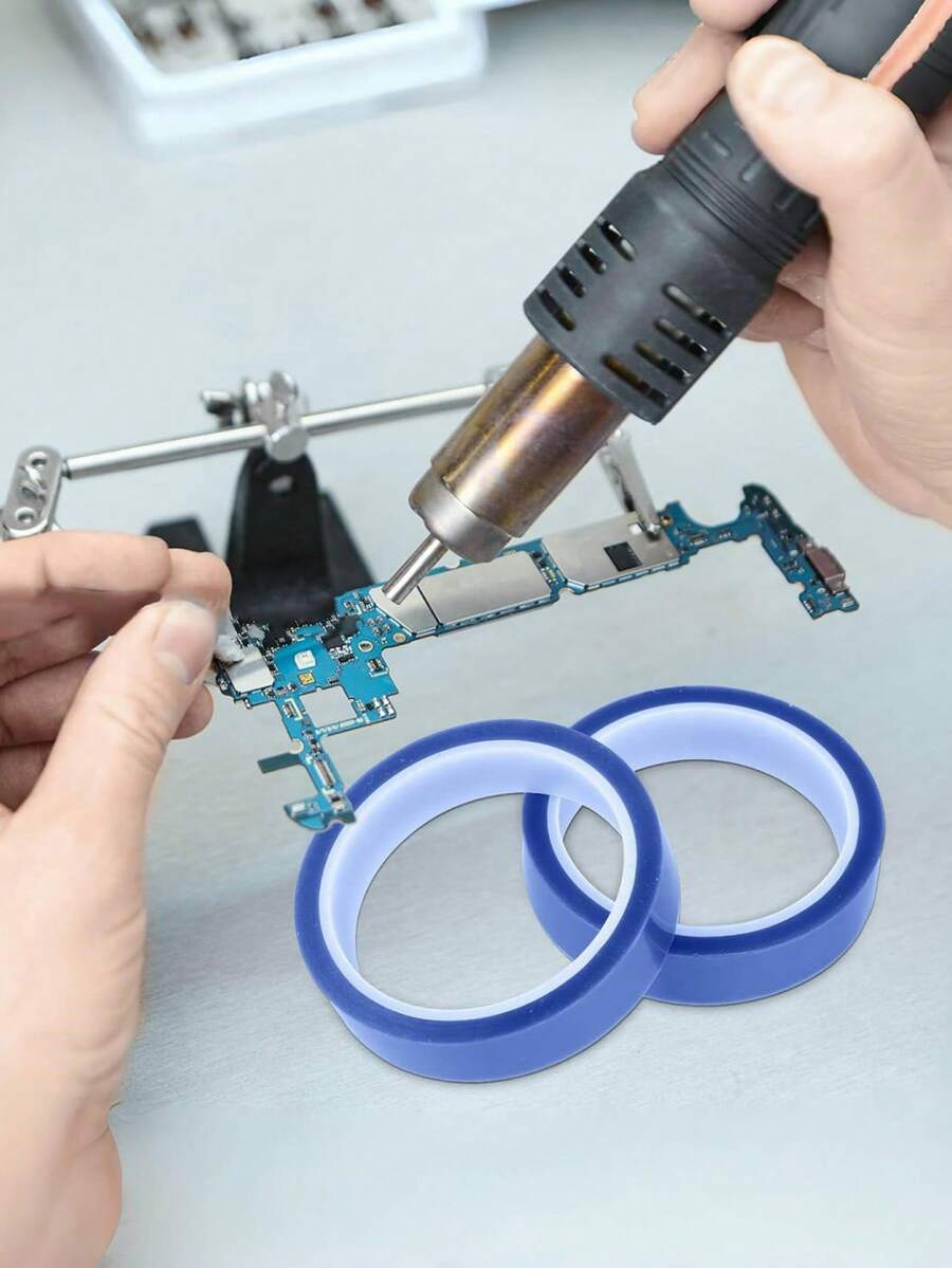 1pc Hot Tape For Sublimation, Blue High Temperature Heat Resistant Tape ...