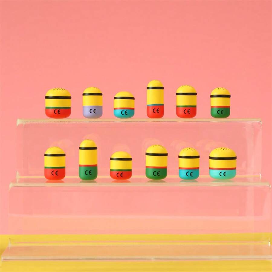 Miniso Minions Big Eyes Cute Holiday Stacking Blind Box Figure ...