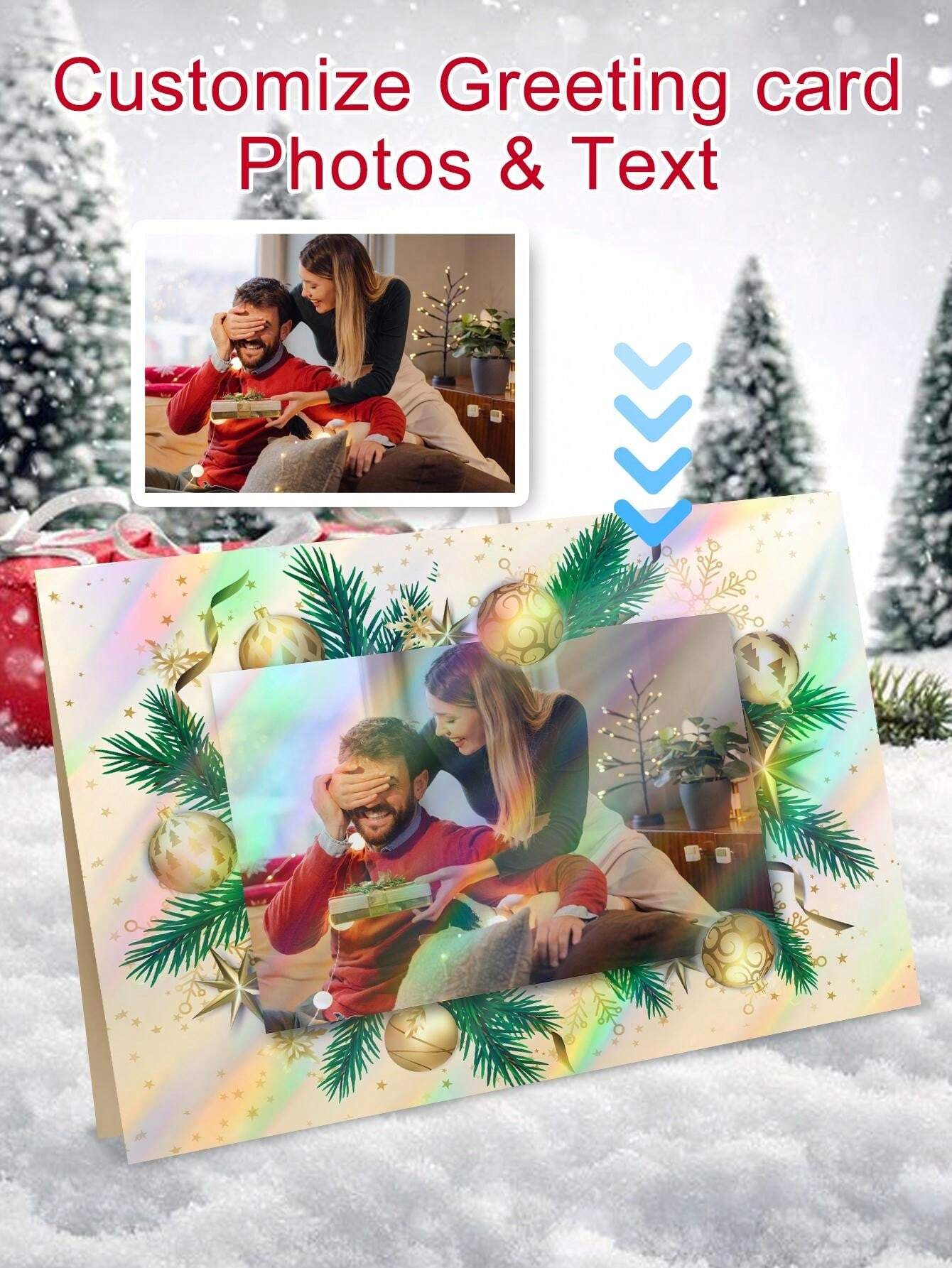 Custom Holiday Cards, Custom Christmas Cards, Custom Office Cards ...