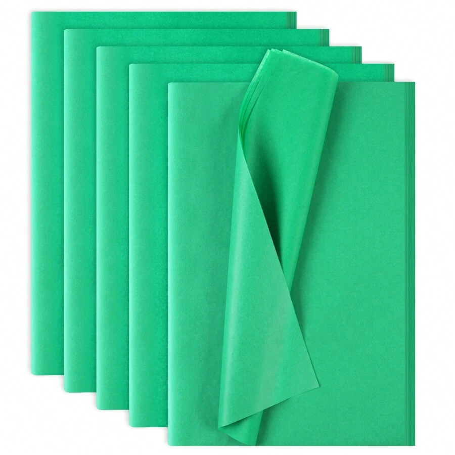 150 Sheets Green Tissue Paper, 14 X 20 Inches Tissue Paper Bulk ...