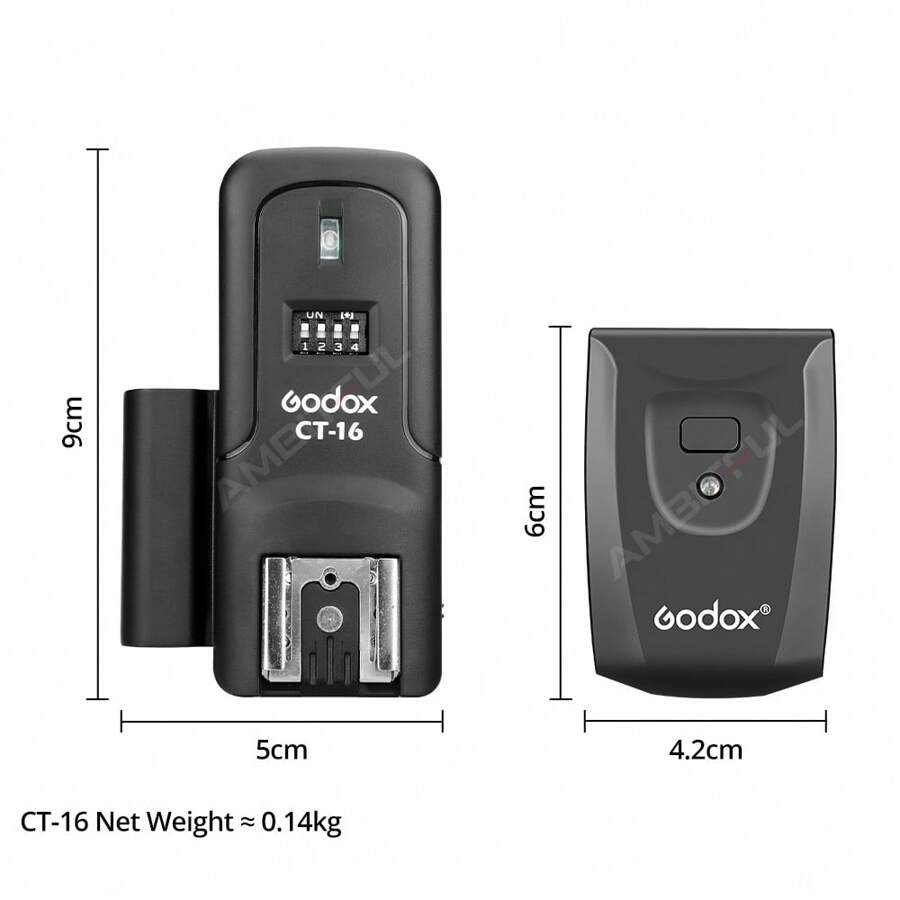 Godox Godox CT-16 Universal Wireless Flash Trigger For Camera Studio ...